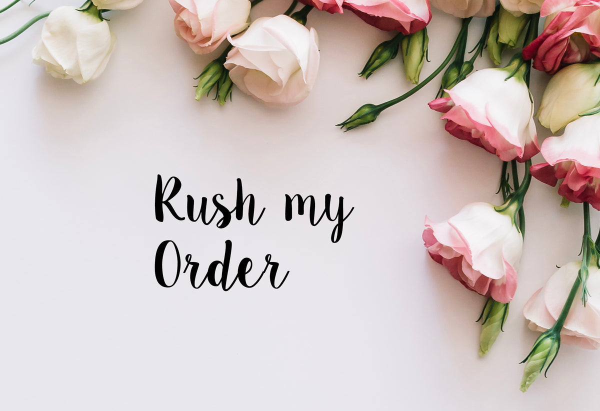 Rush my order - rush fee – YoureInvitedPrints